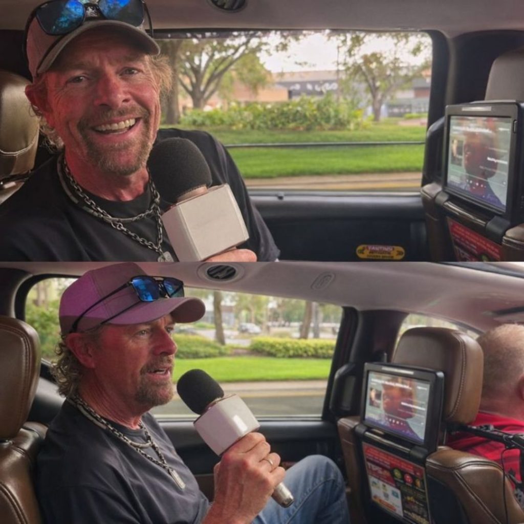 TOBY KEITH’S FINAL JOYFUL RIDE. No one in that Uber knew they were ...