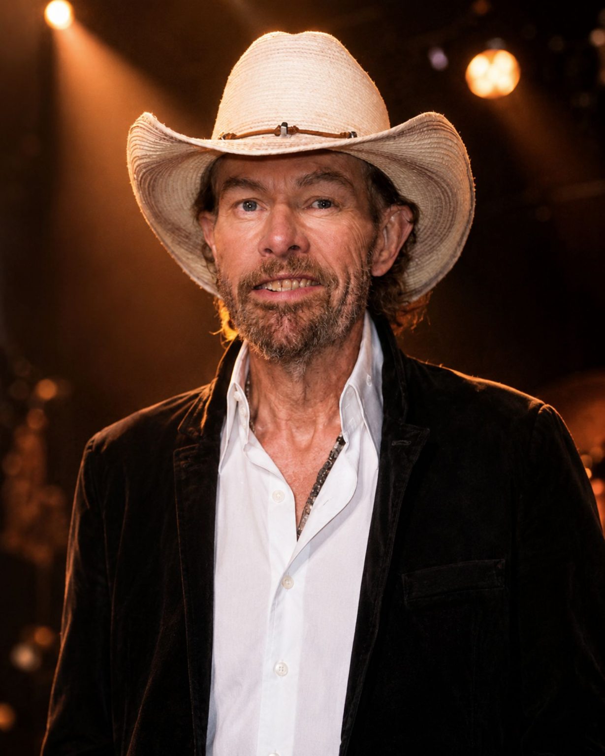 TOBY KEITH DIDN’T DISAPPEAR WHEN THE STAGE LIGHTS WENT OUT. HE JUST ...