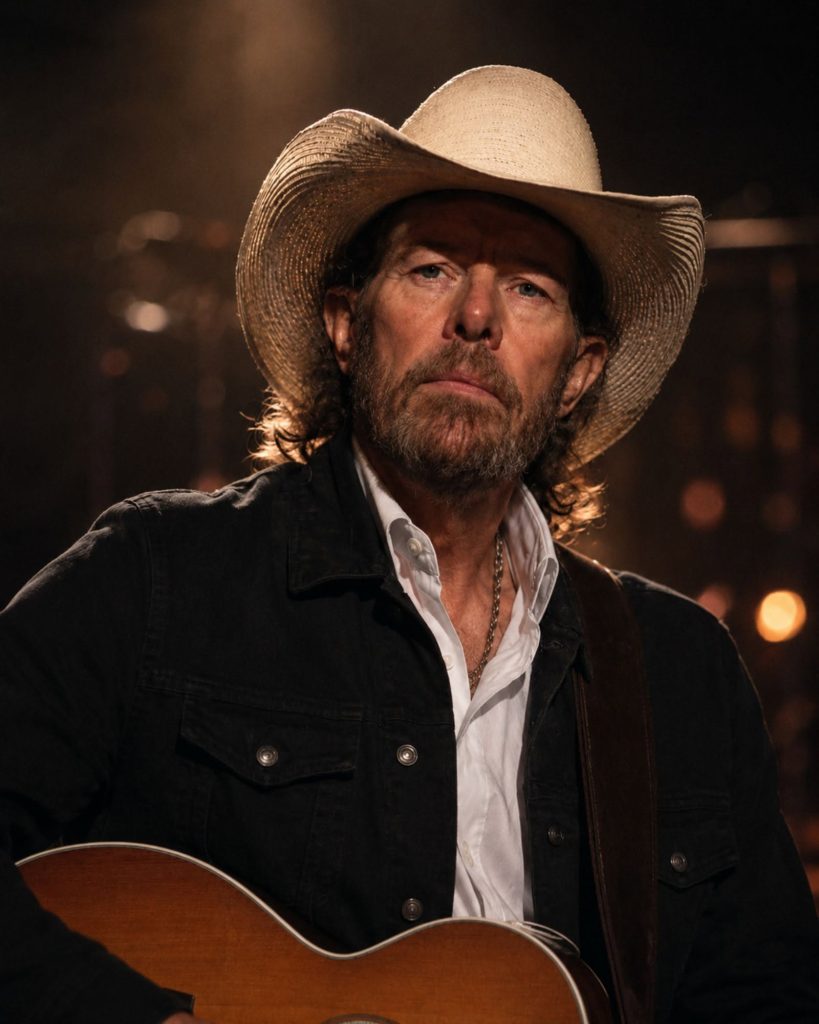 IN SEPTEMBER 2023, TOBY KEITH WALKED ONTO A NASHVILLE STAGE LOOKING ...